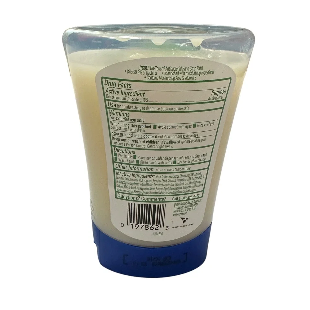 Lysol | Bath & Body | Lysol Notouch Antibacterial Hand Soap Refill Aloe ...